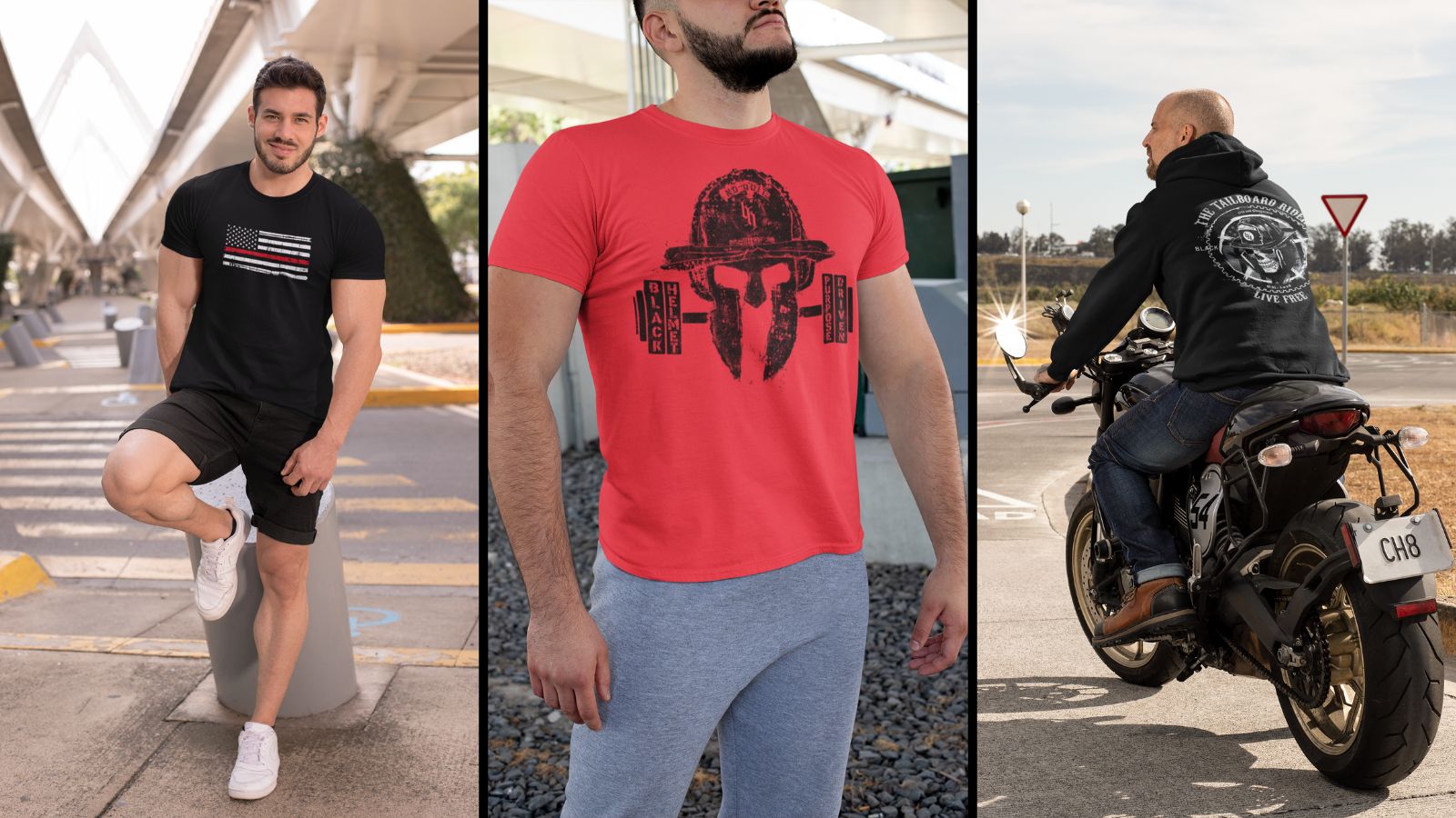 Iconic Firefighter Gear – Represent the Brotherhood with Black Helmet