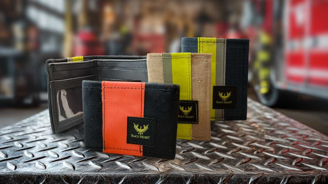 Iconic Firefighter Gear – Represent the Brotherhood with Black Helmet